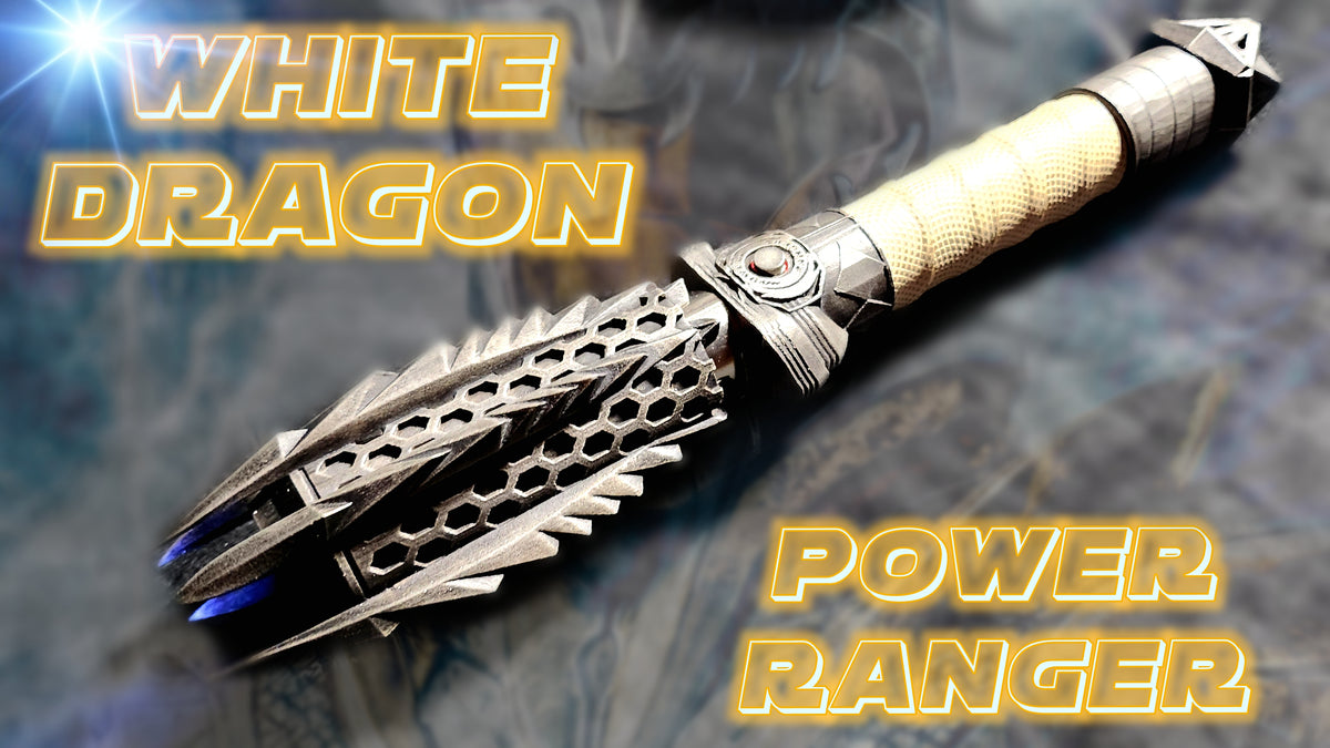White Dragon Power Ranger – Blue Force Sabers EFX